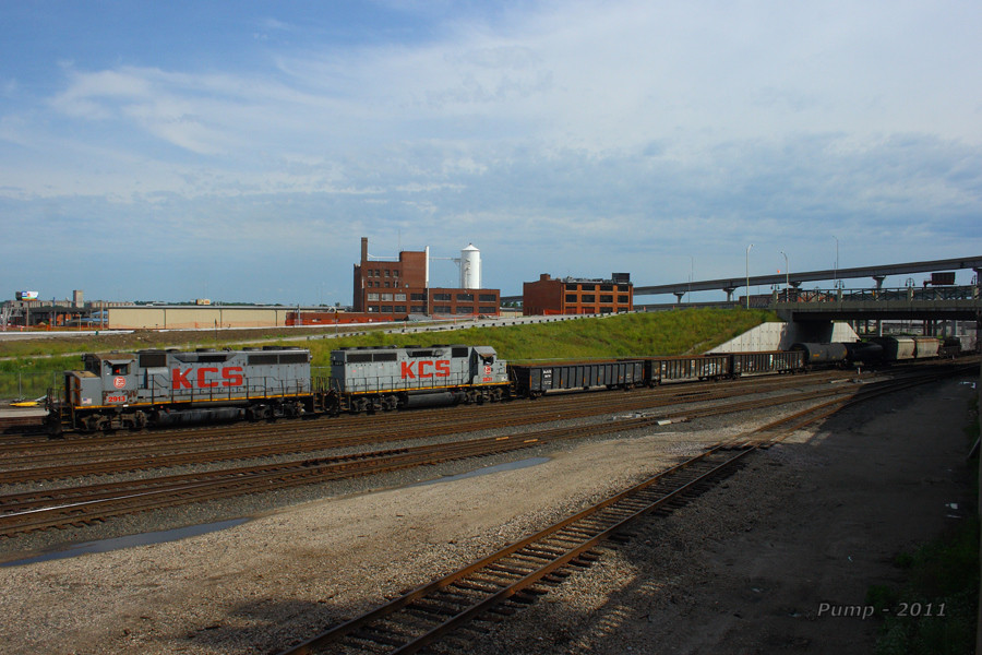 Southbound KCS Yard Job Train